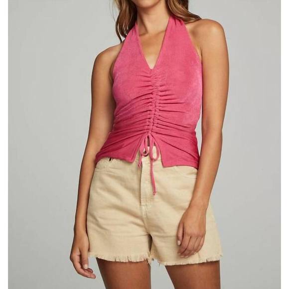 Chaser | Tops | New Chaser Idlewild Tank In Pink Lemonade | Poshmark